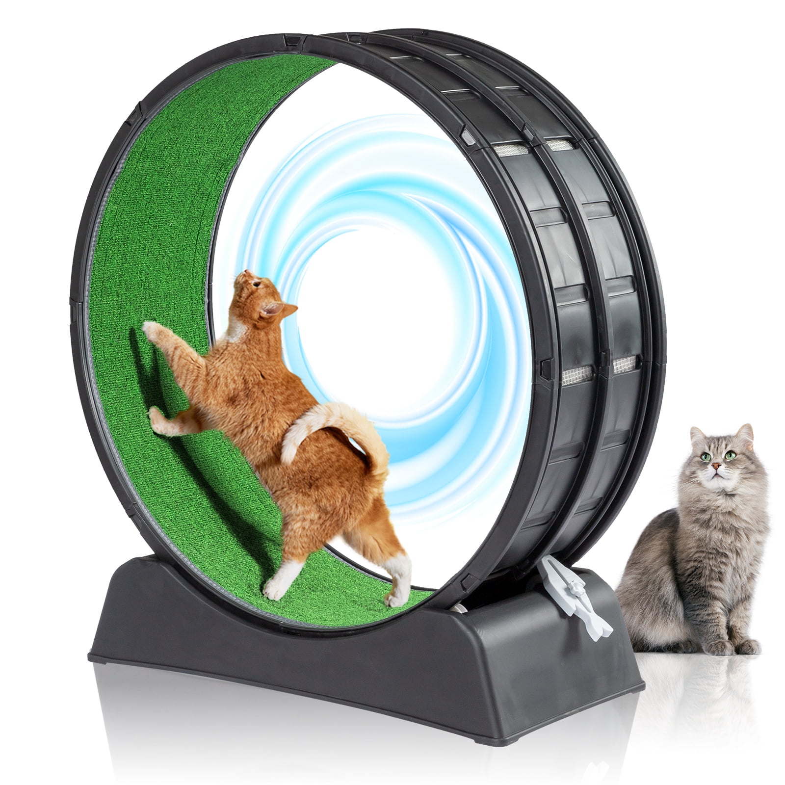 Zimtown Cat Exercise Wheel, 41 inch Extra-Large Cat Wheels for Indoor ...