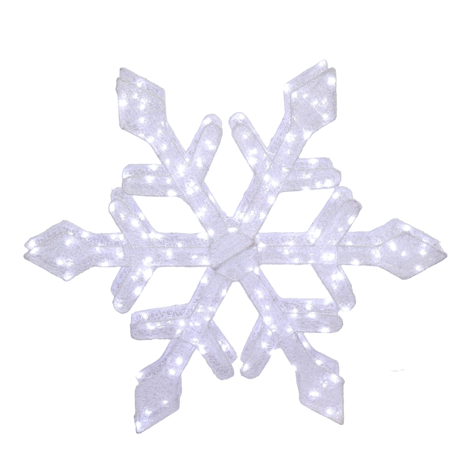 Zimtown Christmas Snowflake Outdoor Christmas Decoration Lighted ...