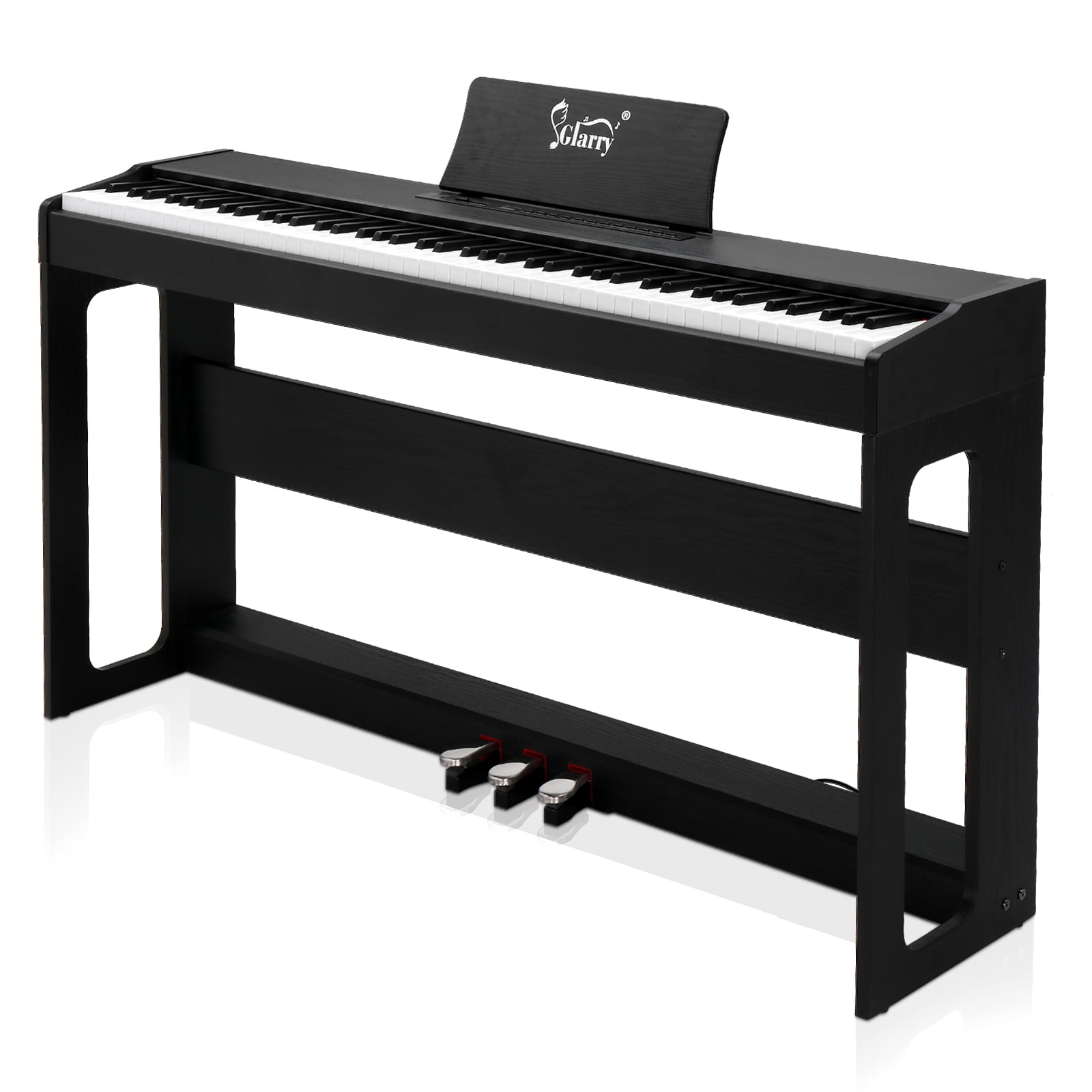 Zimtown Digital Piano 88-Key Home Full Weighted Hammer Heavy Action for ...