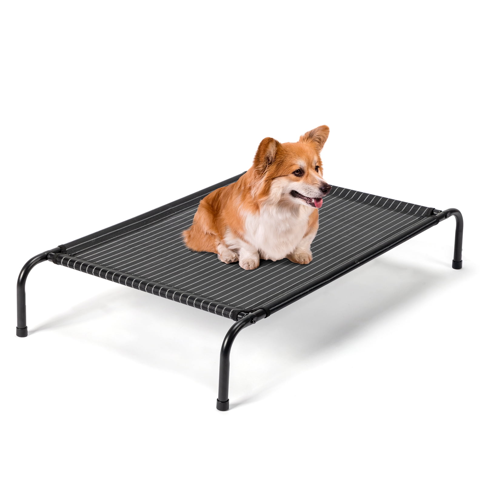 Zimtown Dog Bed, Raised Dog Beds, Washable Outdoor Dog Cot, Chew Proof ...