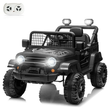 TOBBI 3-in-1 Electric Robot Buggy, 6V Ride-On Car with Remote & Music ...