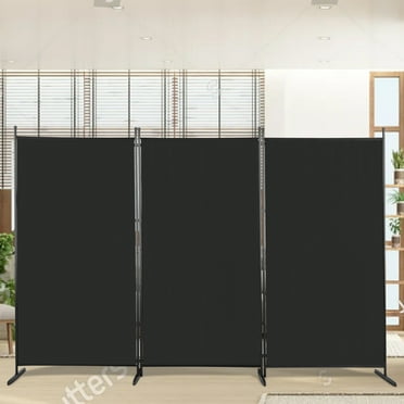 UBesGoo Folding Privacy Screen, Tall Extra Wide Partition Foldable ...