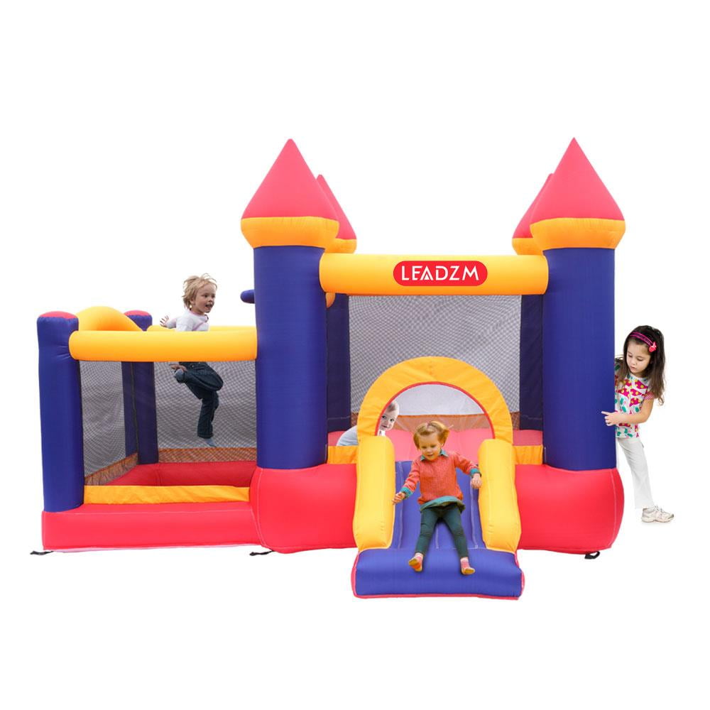 Zimtown Kids Inflatable Bounce House with 350W Air Blower, Perfect for ...