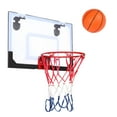 Zimtown Mini Wall Mount Basketball Hoop with Hang Backboard & Rim ...