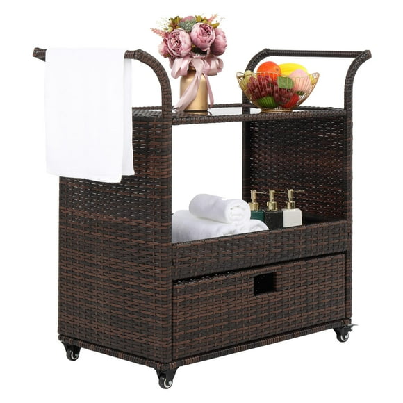 Outdoor Bar Carts in Outdoor Bar Furniture - Walmart.com