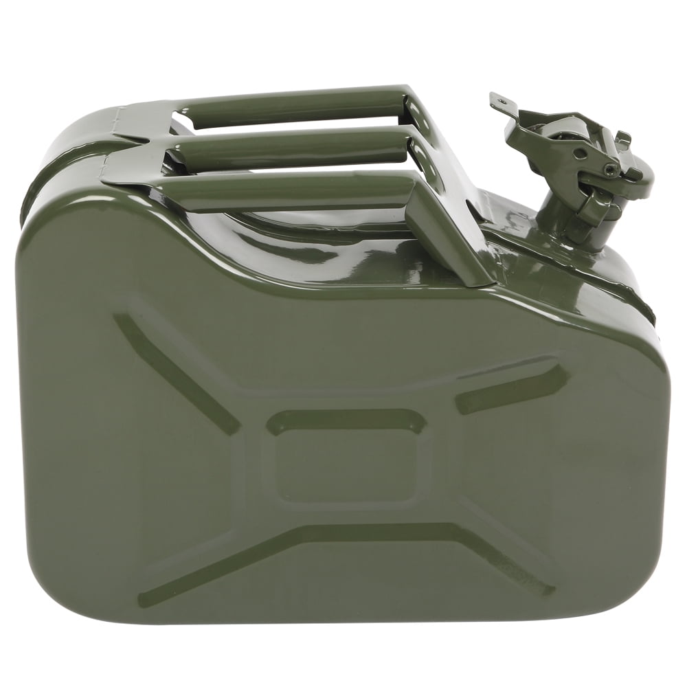 Zimtown 10L Portable Jerry Can, Gasoline Gas Jug Fuel Container ...
