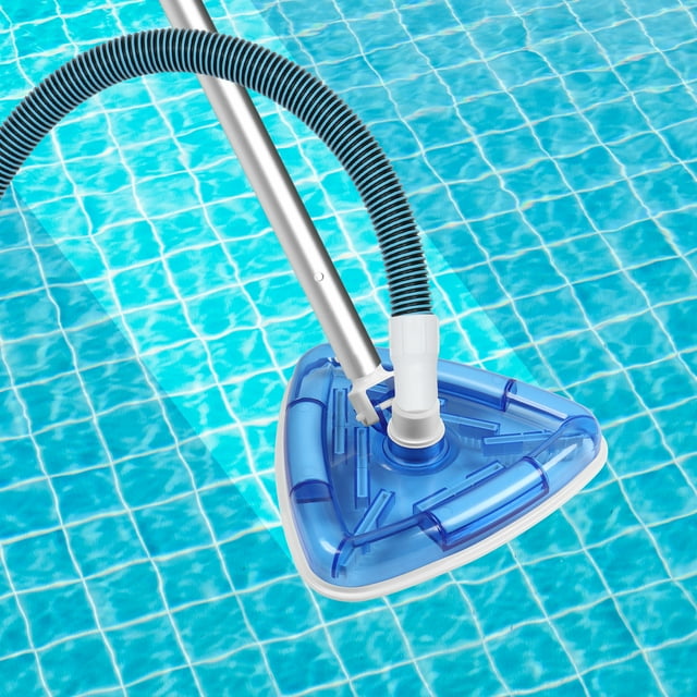 Zimtown Professional Swimming Pool Vacuum Head, Transparent Triangular ...