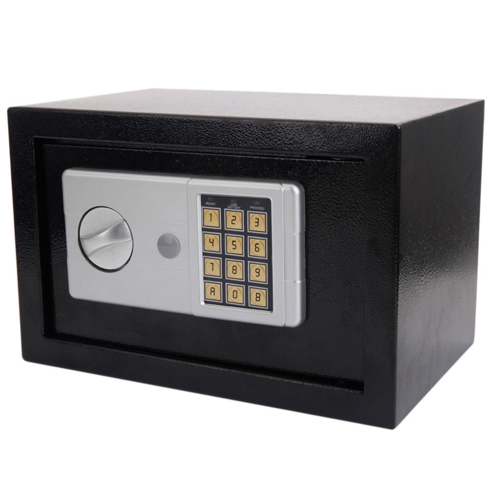 Zimtown Safes Small Digital Electronic Safe Boxes, Keypad and Key Lock ...