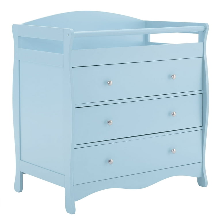 Light Blue Table In Nursery Nursery White Accent Table With Glass To