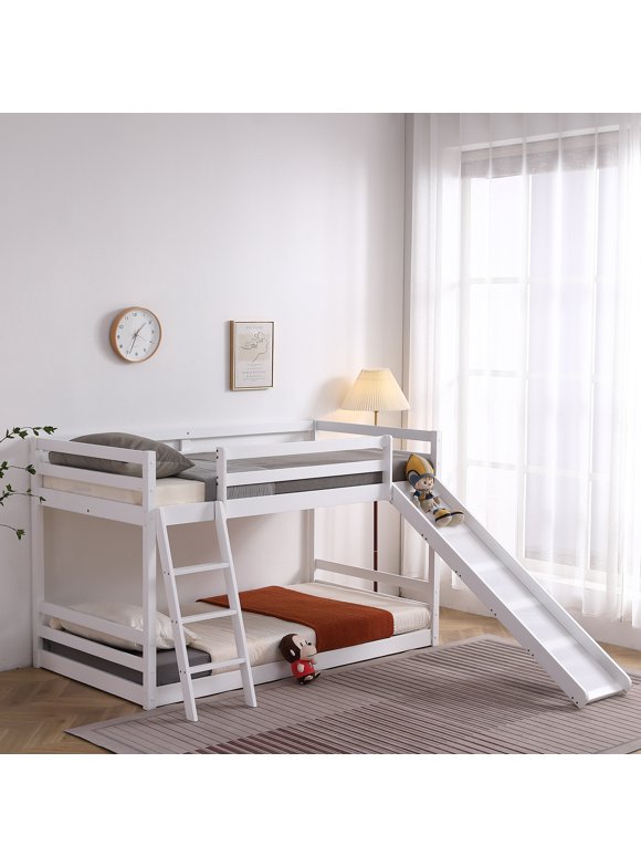 Bunk Beds with Slide in Bunk Beds - Walmart.com