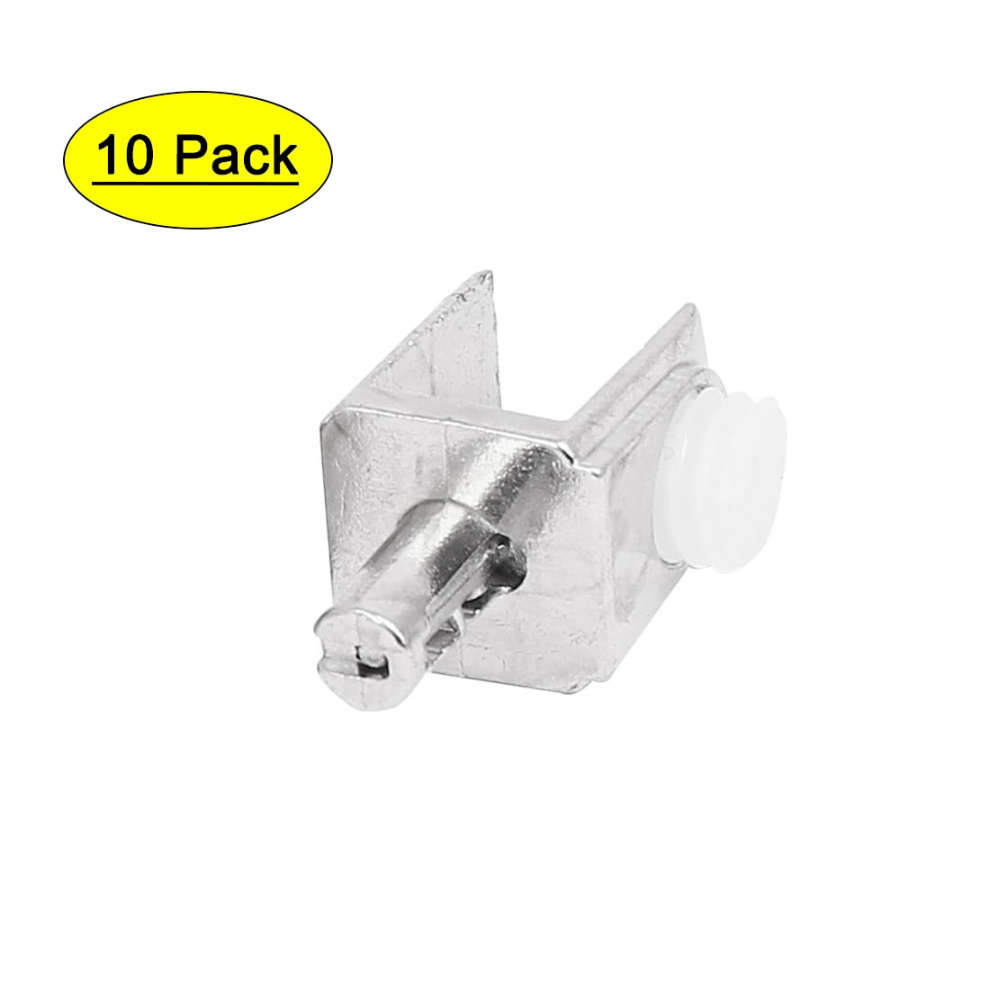 Zinc Alloy Adjustable Bolt Glass Clamp Clips Shelf Supports Brackets ...