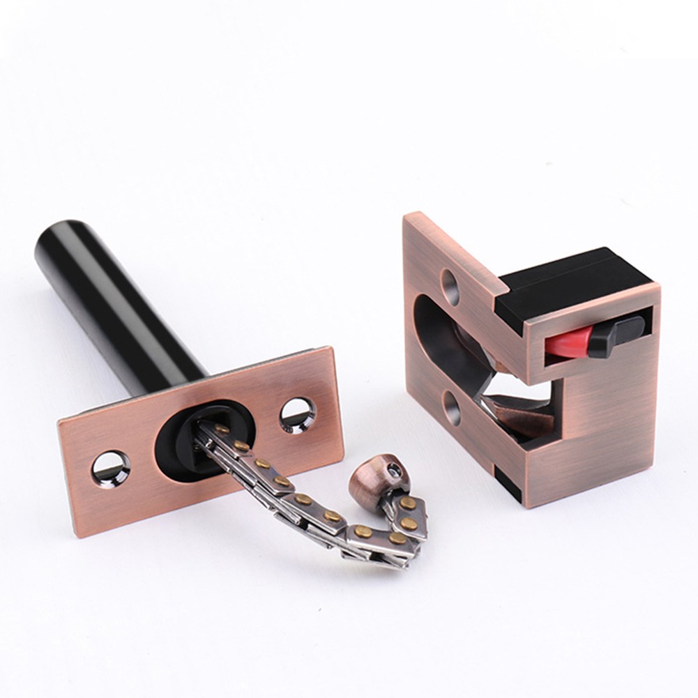 Zinc Alloy Anti-Theft Door Chain Lock Invisible Security Buckle for ...