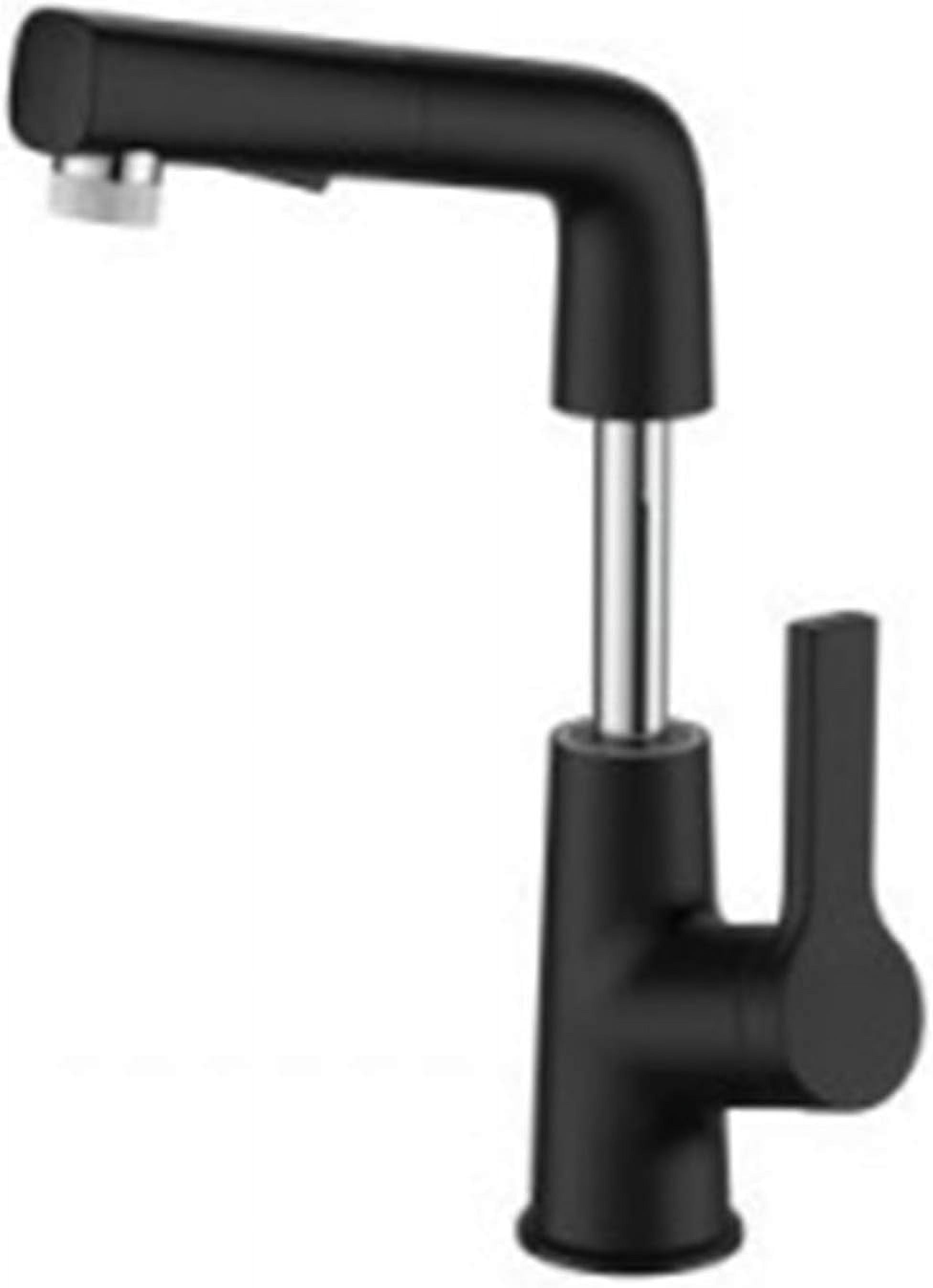 Zinc Alloy Basin Sink 360°Rotation 60Cm Pull-Out Single Handle Dual ...