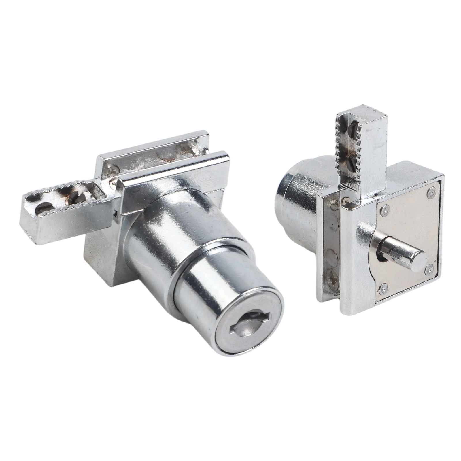 Zinc Alloy Cabinet Display Showcase Glass Door Lock With Keys Sliding ...
