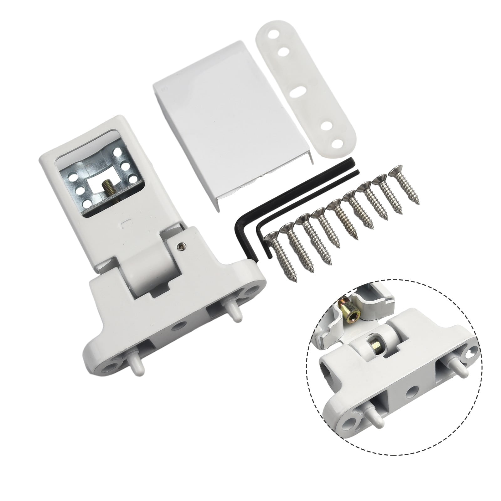 Zinc Alloy Casement Hinge for High Security Doors - Left and Right Use ...