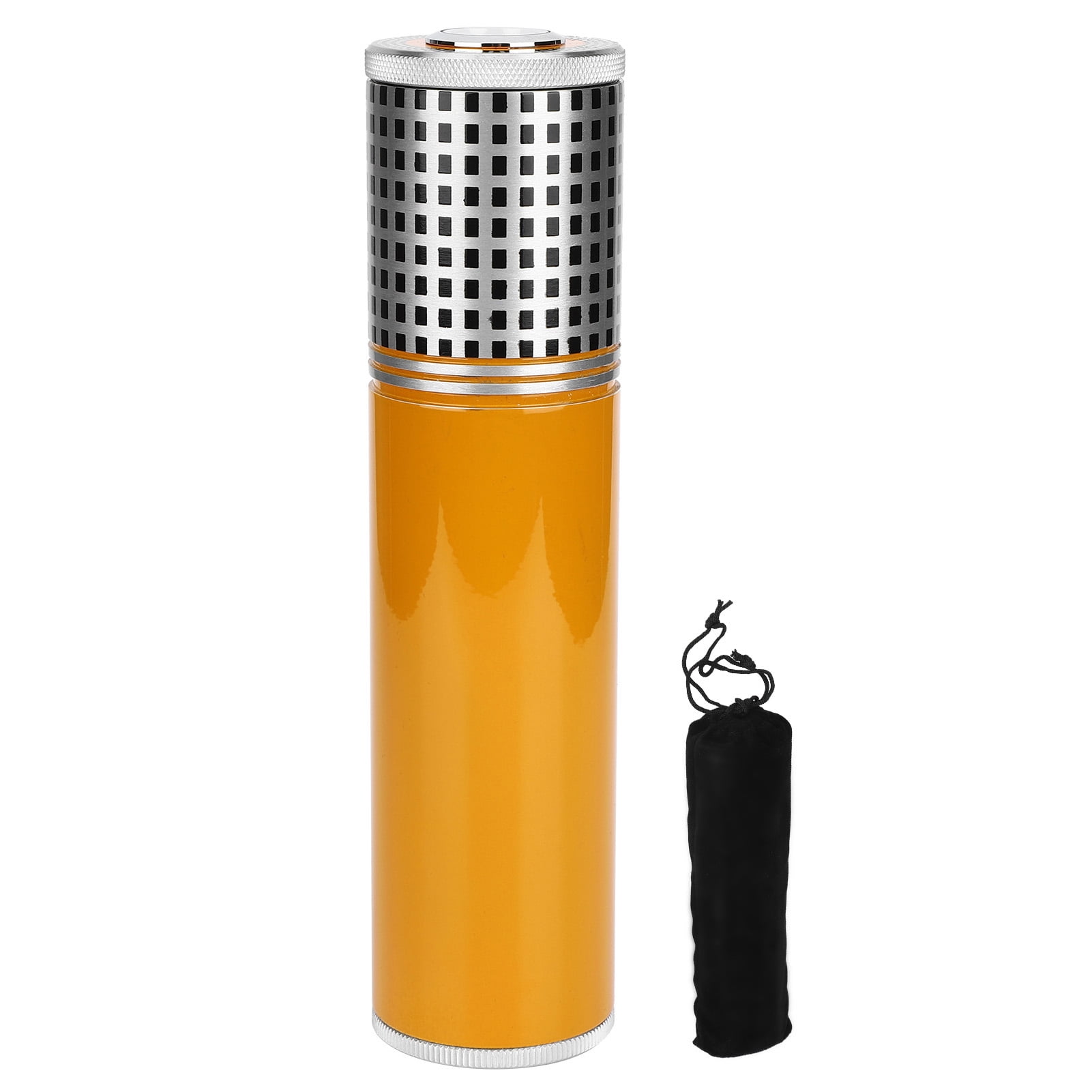 Zinc Alloy Cigar Tubes Portable Travel Case Holder Cigar Accessories ...