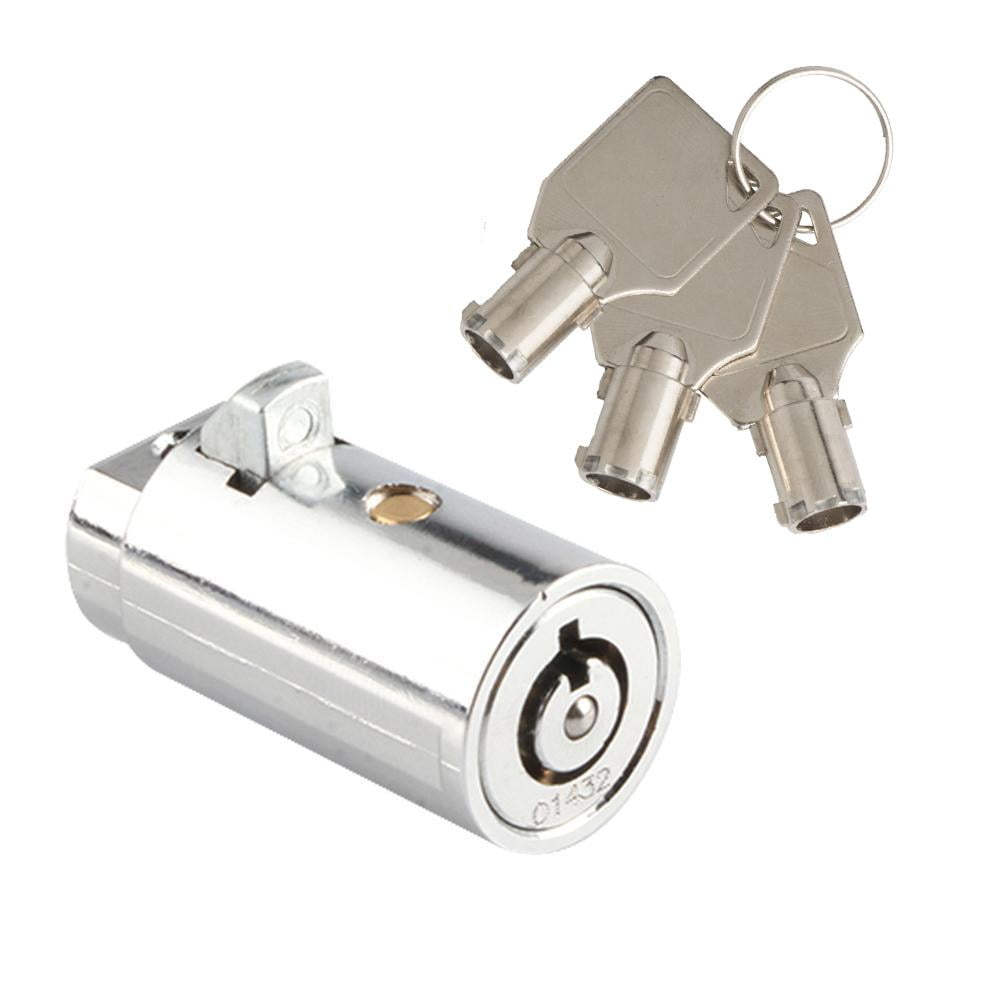 Zinc Alloy Color Single Opening Key Vending Machine Lock Cylinder For ...