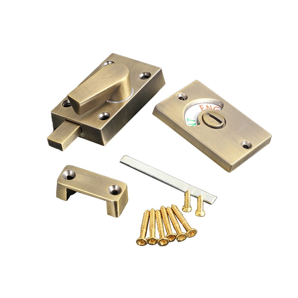 Zinc Alloy Door Lock For Bathrooms And Shower Cubicles Vacant/Engaged ...