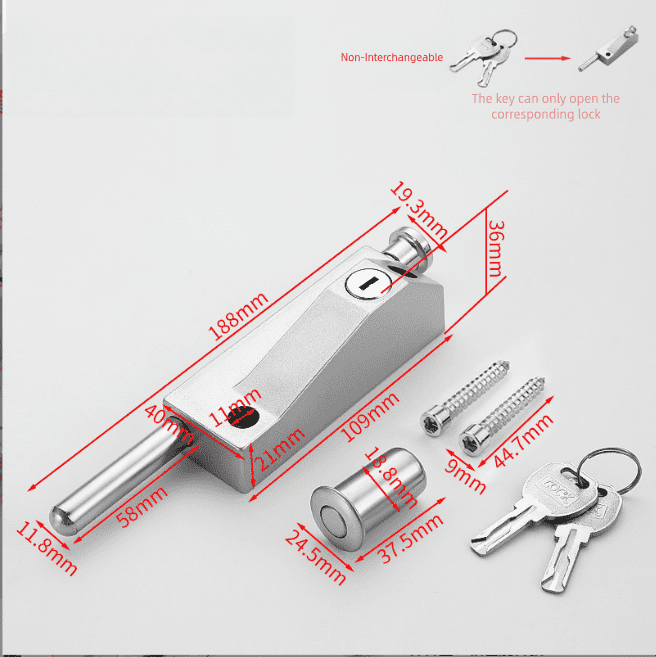 Zinc Alloy Door Locks,Door Latch Bolt Lock,Door Latch Lock,Mortise Lock ...