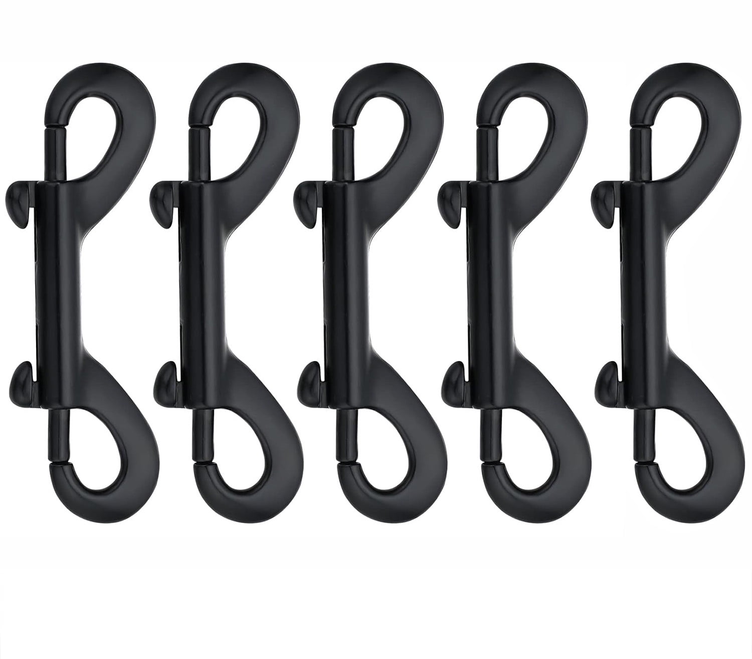 Zinc Alloy Double Sided Clips,Happon 6 Pack Heavy Duty Trigger Snap,3.5 ...