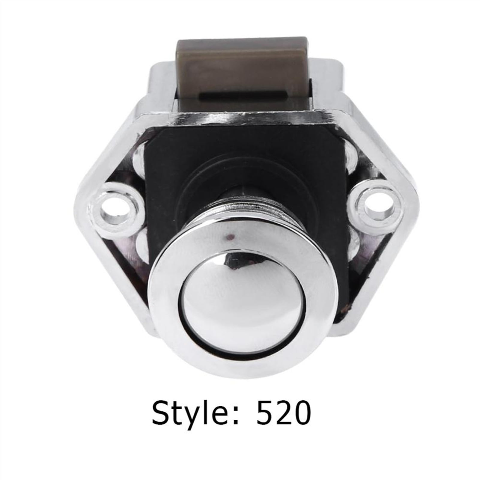 Zinc Alloy Drawer Latch Button Locks for Furniture Hardware Camper Car ...