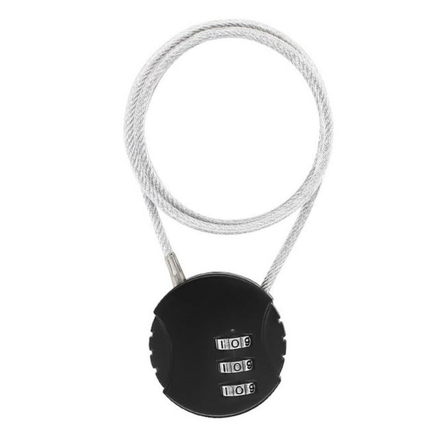 Zinc Alloy Extended Wire Rope Password Anti-theft Code Security Lock ...