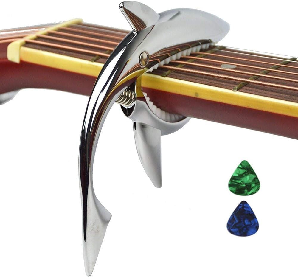 Zinc Alloy Guitar Capo Capo for Acoustic and Guitar with Hand Feeling ...