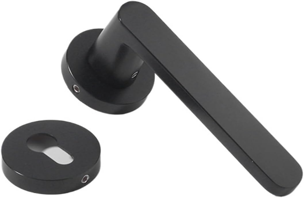 Zinc Alloy Indoor Silent Door Handle Door Lock Bedroom Wooden Door Home ...