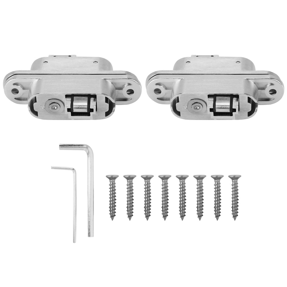 Zinc Alloy Invisible Gate Hinge 180° Concealed Cross Hinge for ...