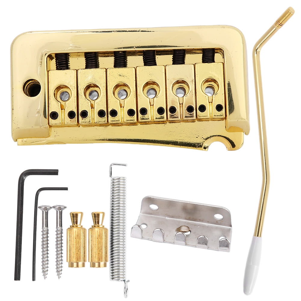 Zinc Alloy Iron 6-String Electric Guitar Bridge Tremolo Arm Set with ...