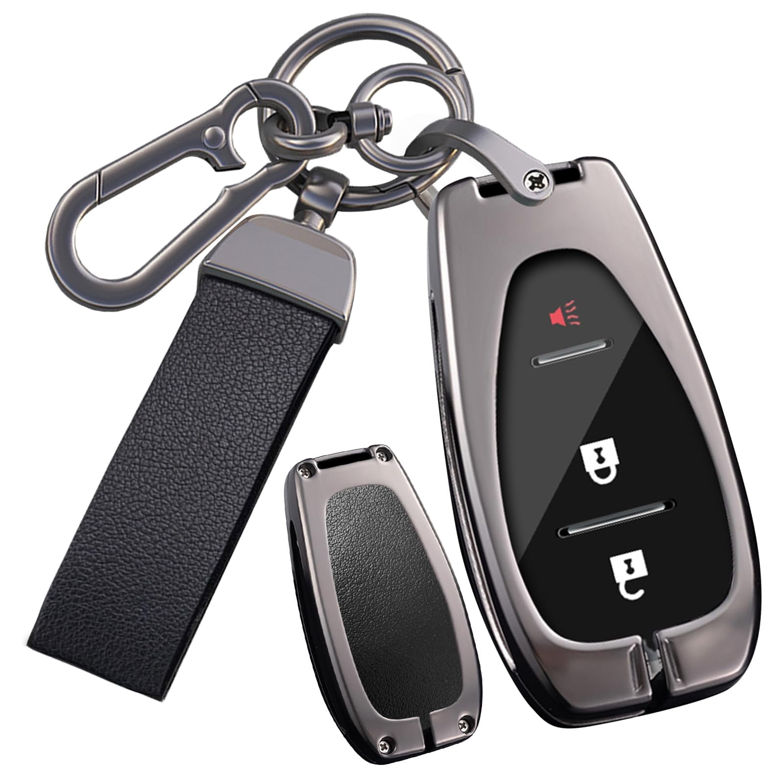 Zinc Alloy Key Case Holder Protector with Keychain for Chevrolet Blazer ...