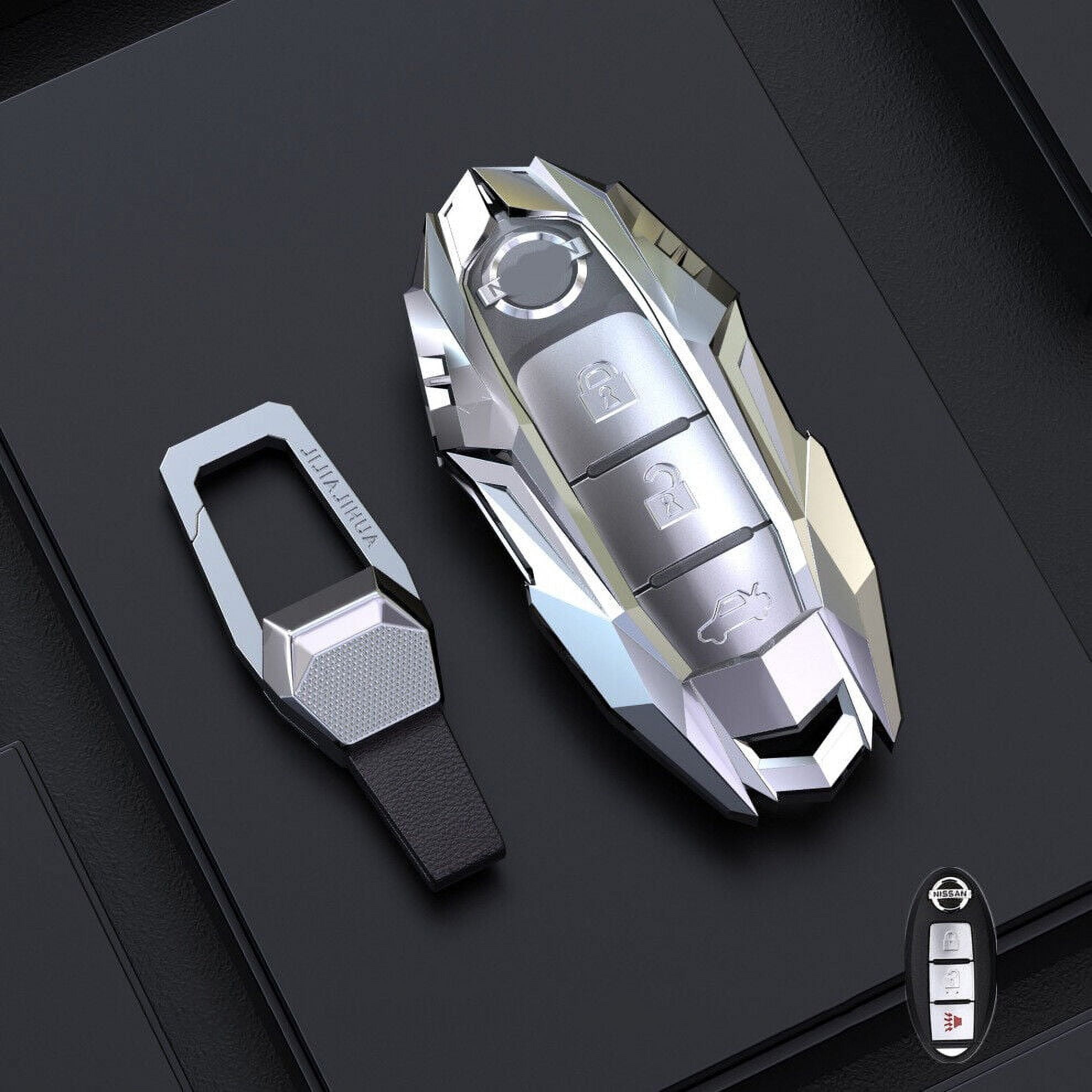 Zinc Alloy Key Fob Case for Nissan Rogue Altima Infiniti Q50 Q60 Q70 ...