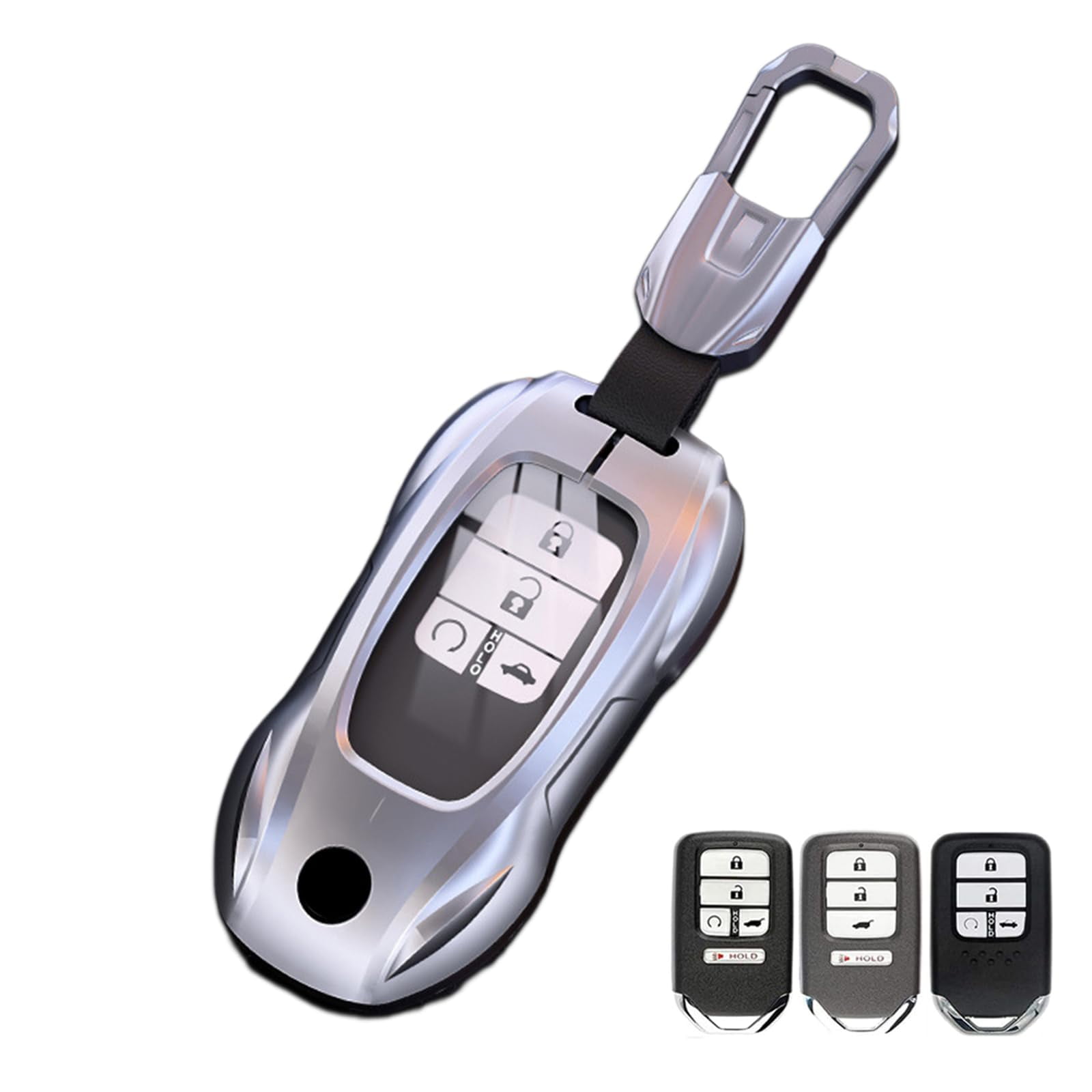 Zinc Alloy Key Fob Cover Case, Keychain, Metal Key Shell Accessories ...