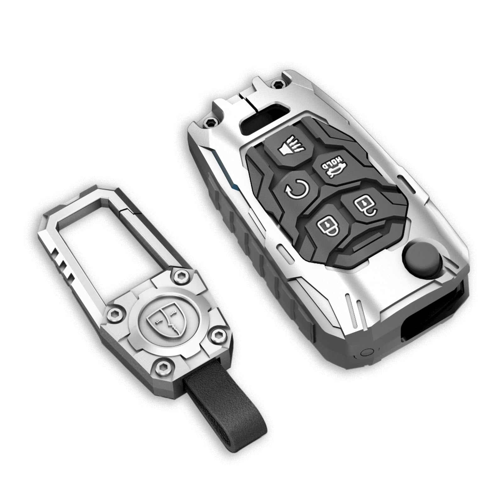 Zinc Alloy Key Fob Cover,Keychain,Full Protection Car Key Case for ...