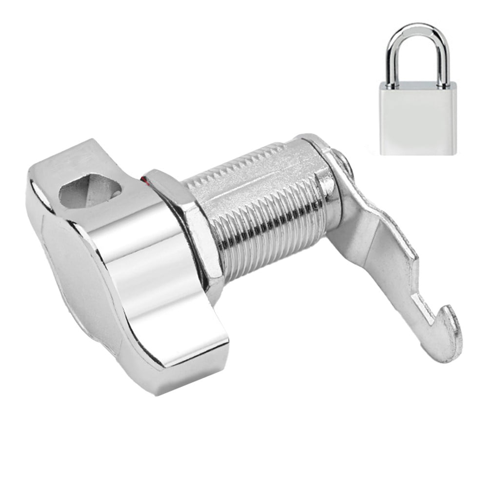 Zinc Alloy Keyless Cam Lock with Padlock for Cabinets and Vending ...