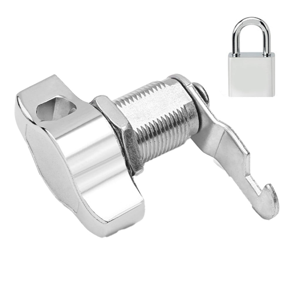 Zinc Alloy Keyless Cam Lock with Padlock for Cabinets and Vending ...