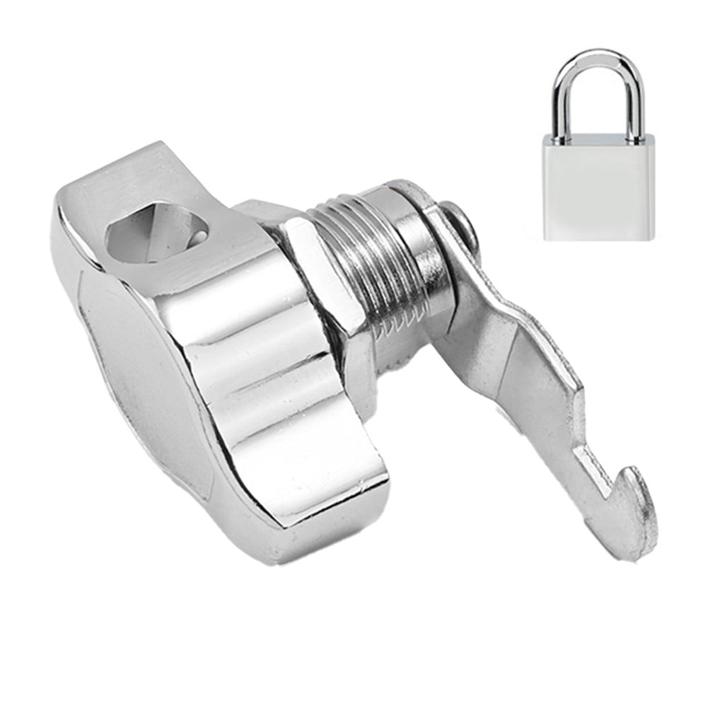 Zinc Alloy Keyless Cam Lock with Padlock for Cabinets and Vending ...