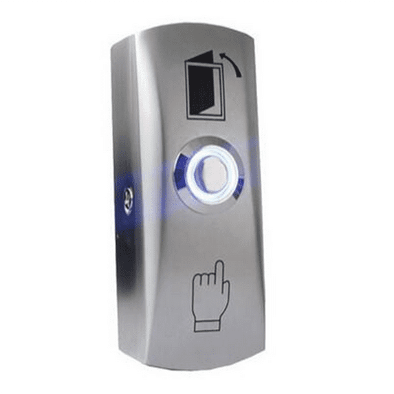 Zinc Alloy LED Backlight Door Exit Release Push Button GATE DOOR Exit ...