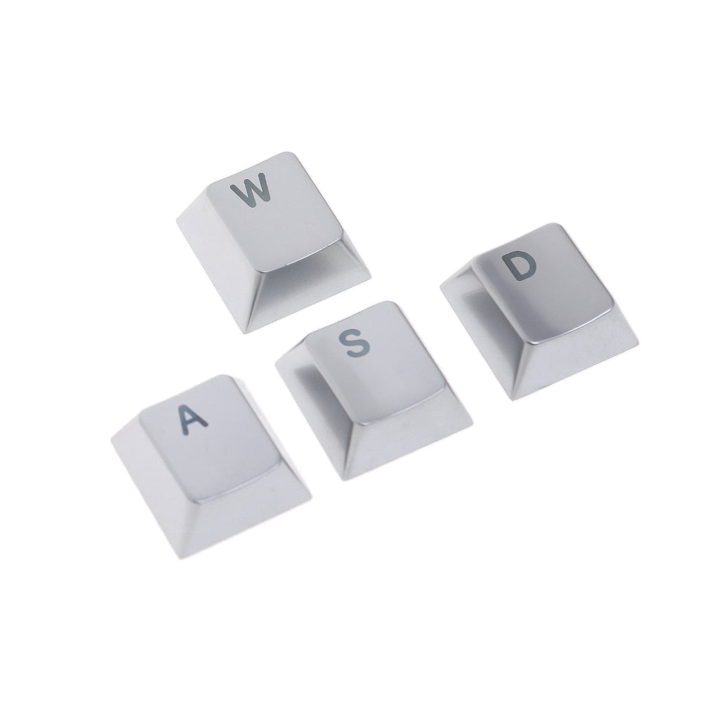 Zinc Alloy Mechanical Keyboards Keycaps Precise Light Etched for WASD ...