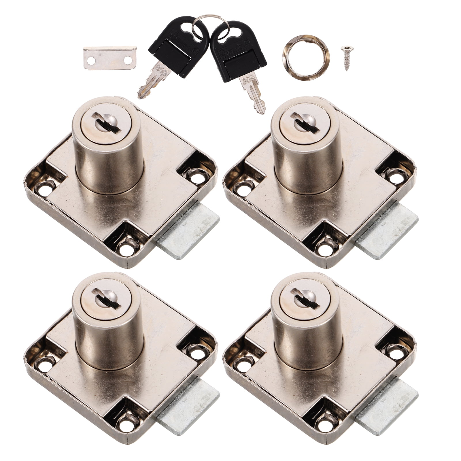 Zinc Alloy Office Desk Drawer Locks Cabinet Furniture Drawer Locks with ...