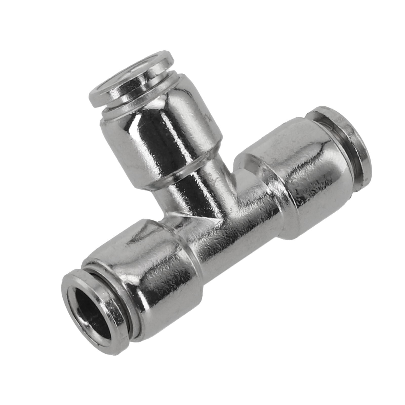Zinc Alloy Pneumatic Quick Connector Pe Tee T-Type Compressed Air Pipe ...