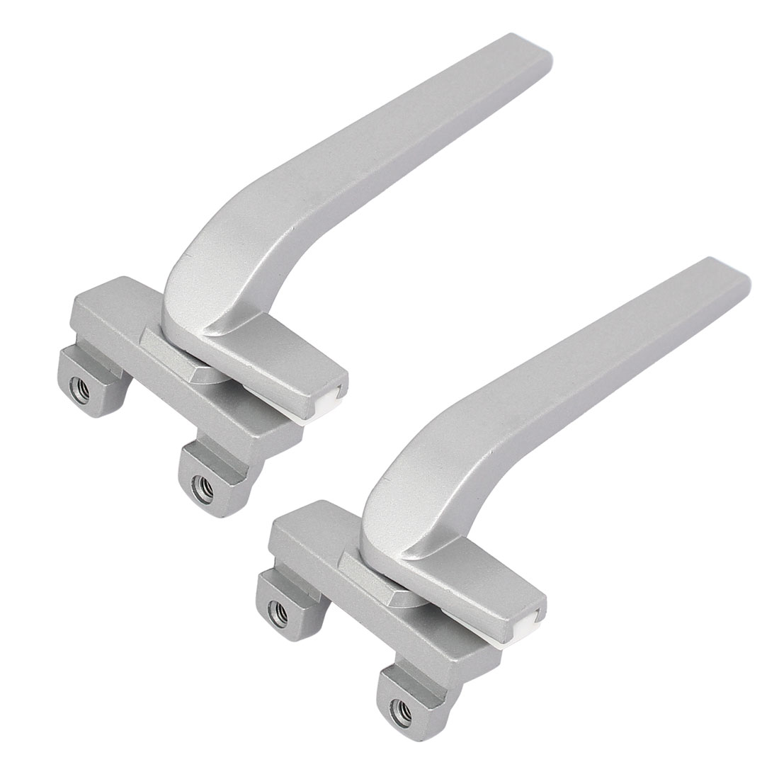 Zinc Alloy Right Hand L Shaped Window Casement Locking Handles Silver ...