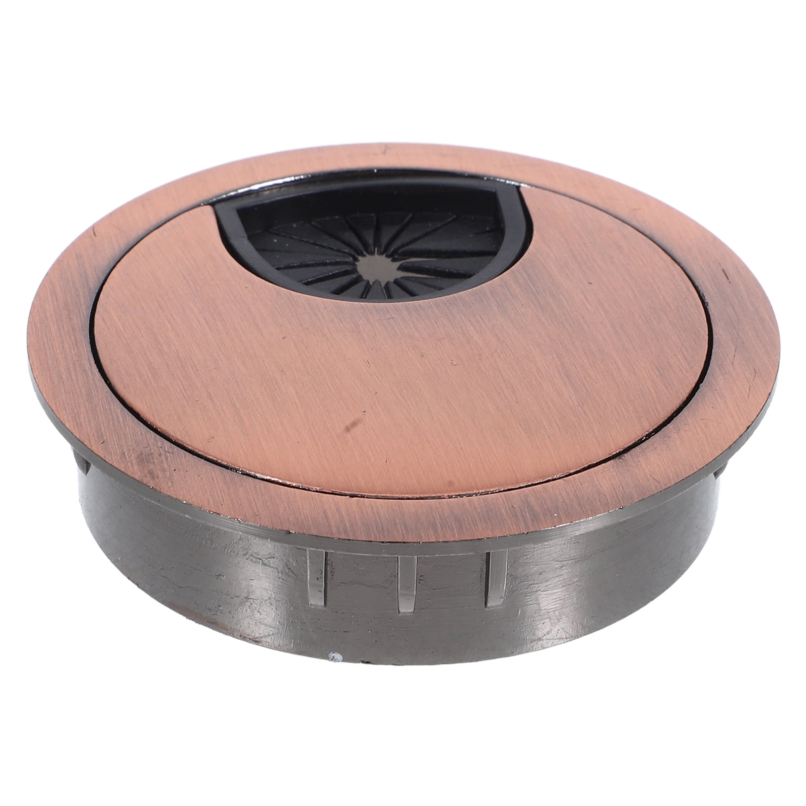 Zinc Alloy Round Cable Hole Plug Desktop Wire Cable Hole Cover Desktop ...