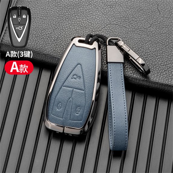 Zinc Alloy+Silicone Car Key Cover Shell For Changan CS35PLUS CS55PLUS ...