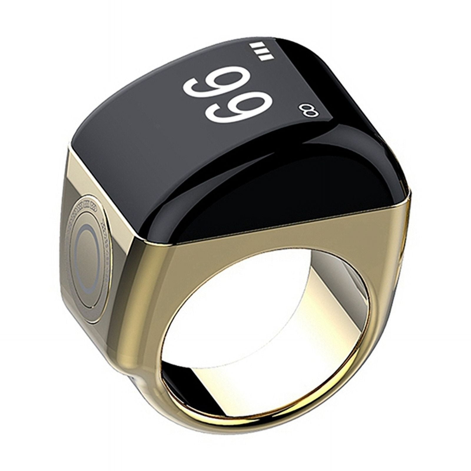 Zinc Alloy Smart Ring+Charging Box Waterproof Digital Counter APP ...