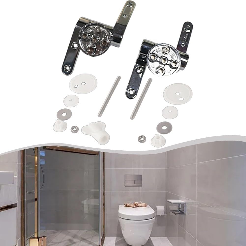 Zinc Alloy Toilet Seat Hinges, Slow-Down Toilet Seat Hinges Fittings ...