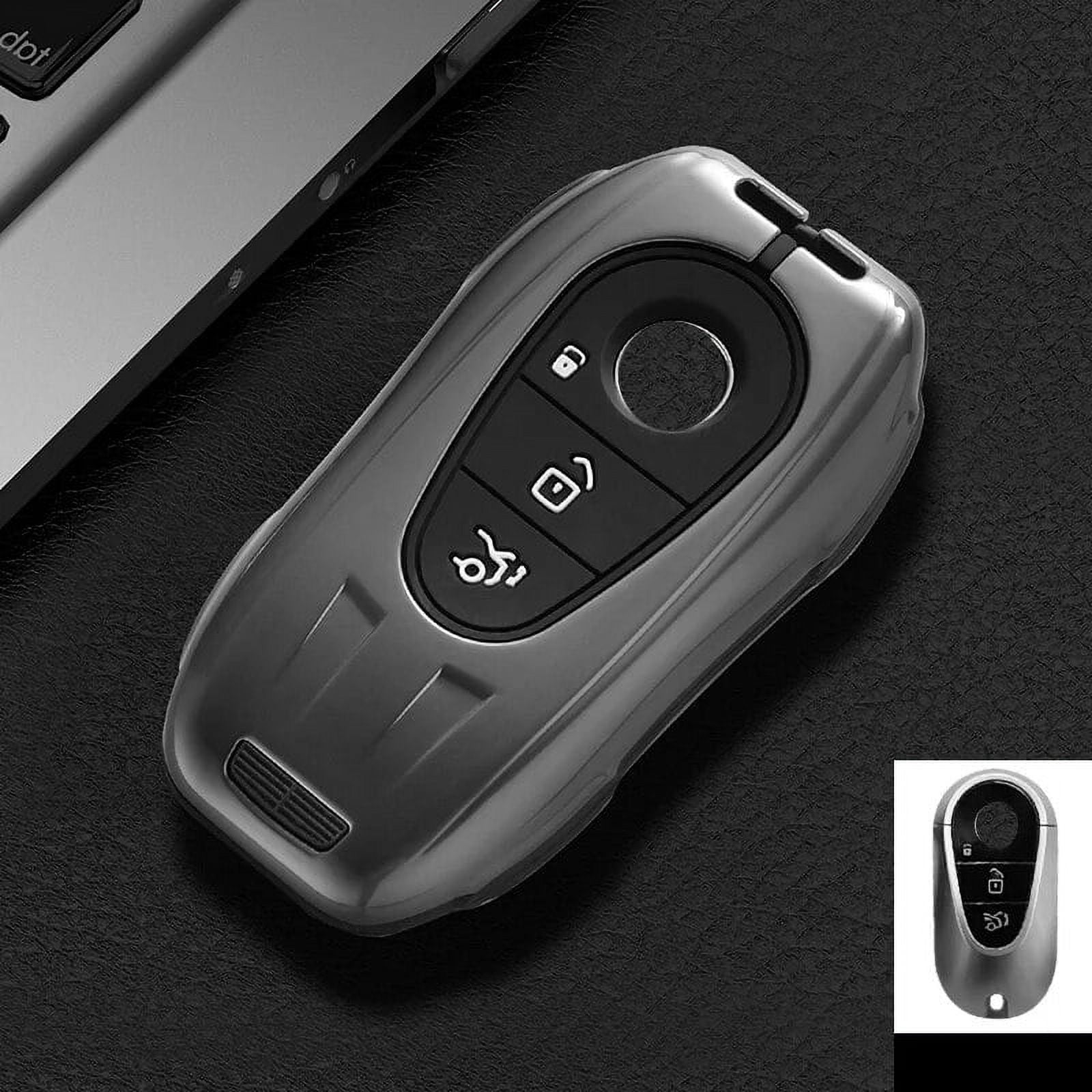 Zinc Alloy car accessories Remote Key Fob Case Cover Shell For Mercedes ...