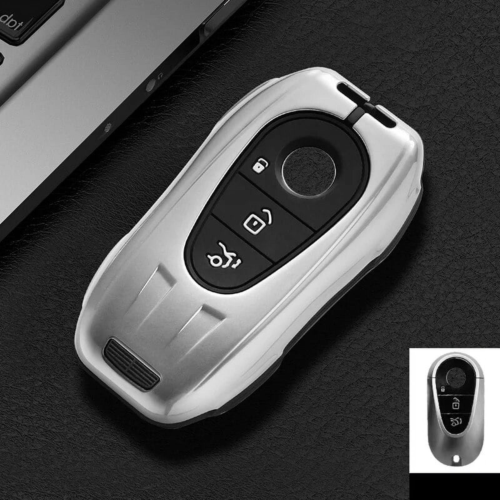 Zinc Alloy car accessories Remote Key Fob Case Cover Shell For Mercedes ...