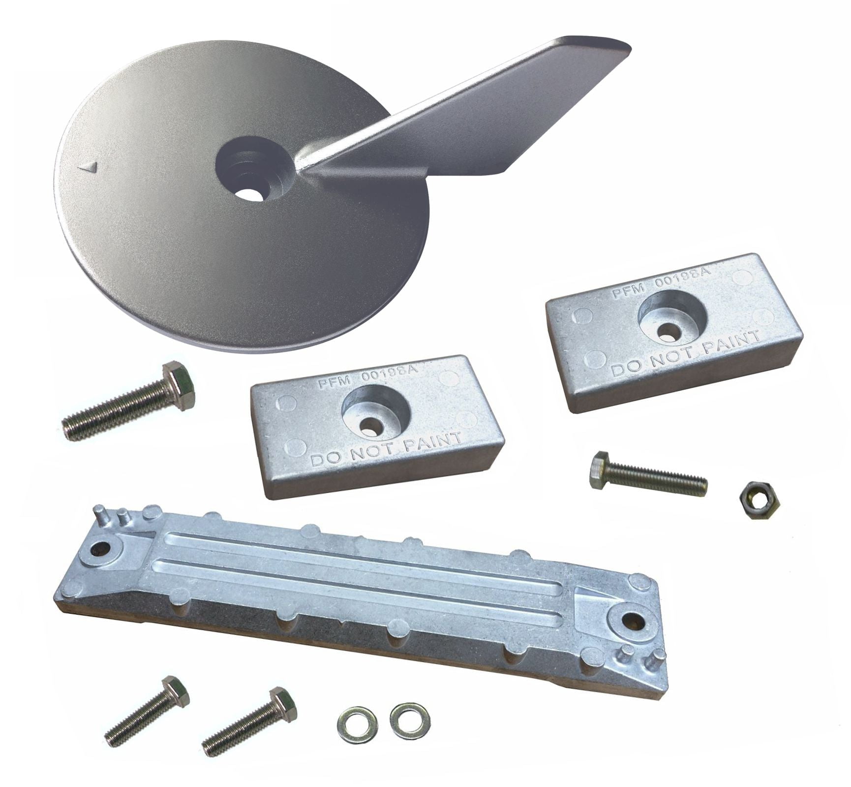 Honda Marine Small Boat Engine Zinc Anode Kit Fits BF 35-250 HP ...