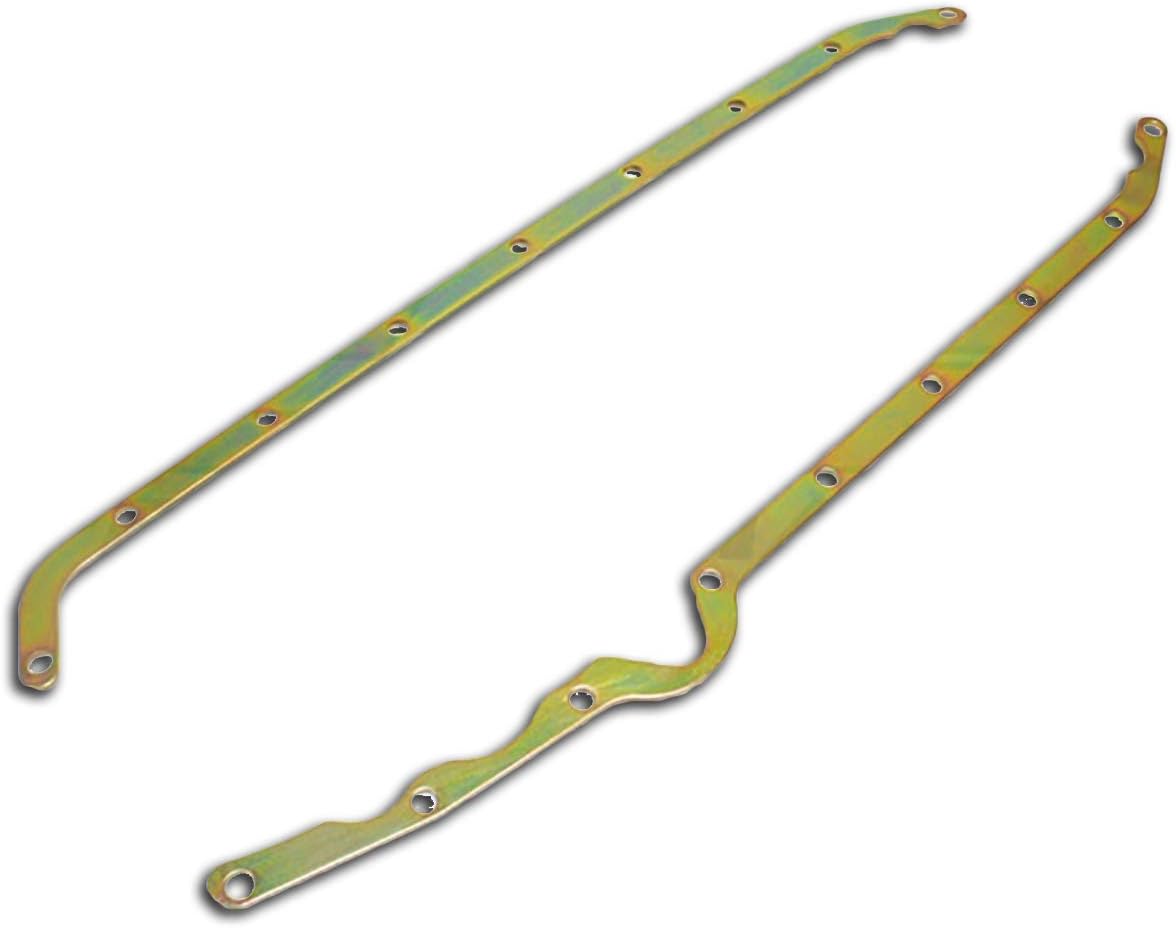 Zinc Oil Pan Reinforced Rails For 1958-79 Chevy SB 283 305 327 350 V8 ...